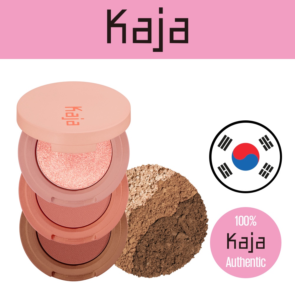 [KAJA Official] Beauty Bento | Bouncy Shimmer Eyeshadow Trio | Shopee ...