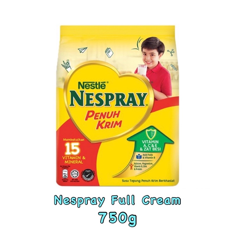 Nestle Nespray Full Cream 750g(Exp:9/2022) | Shopee Malaysia