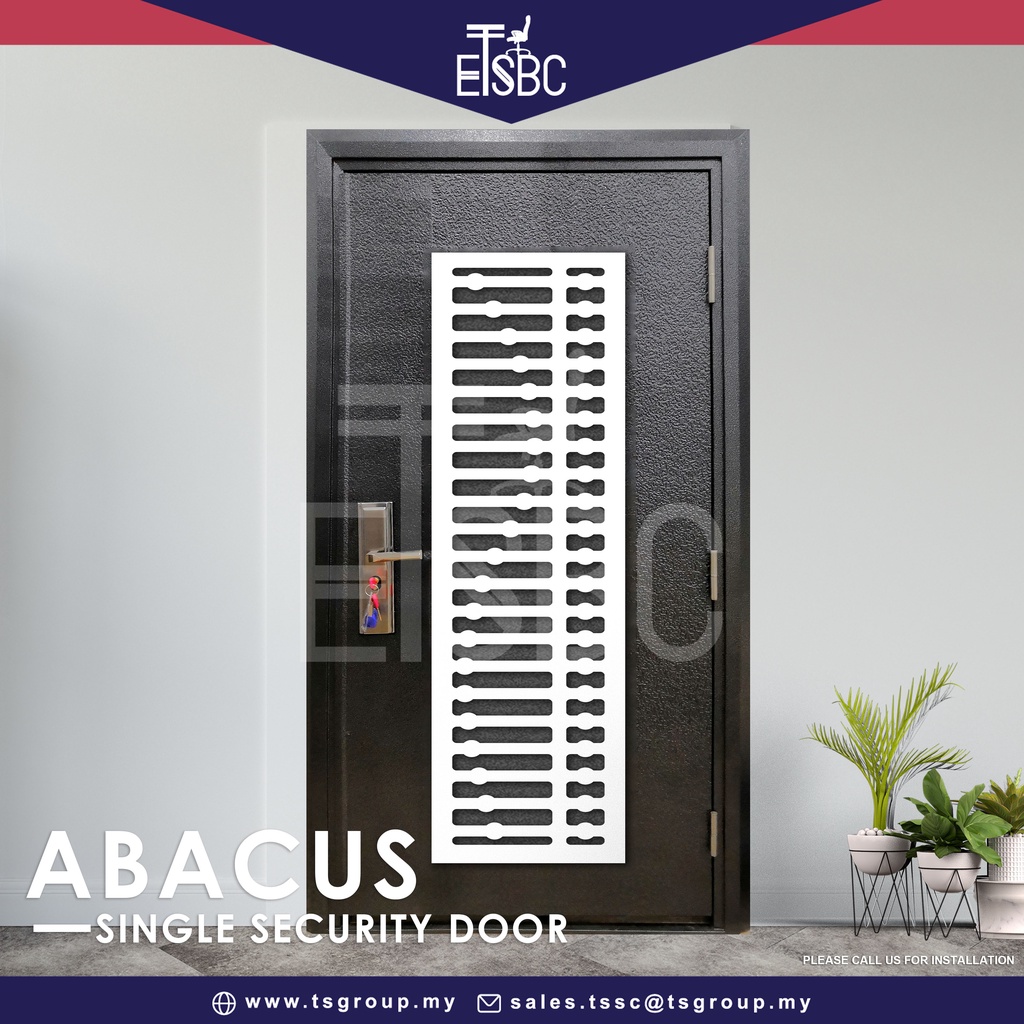 ETSBC Lowest Price Abacus Security Door (Single Door) With 10 Locks ...