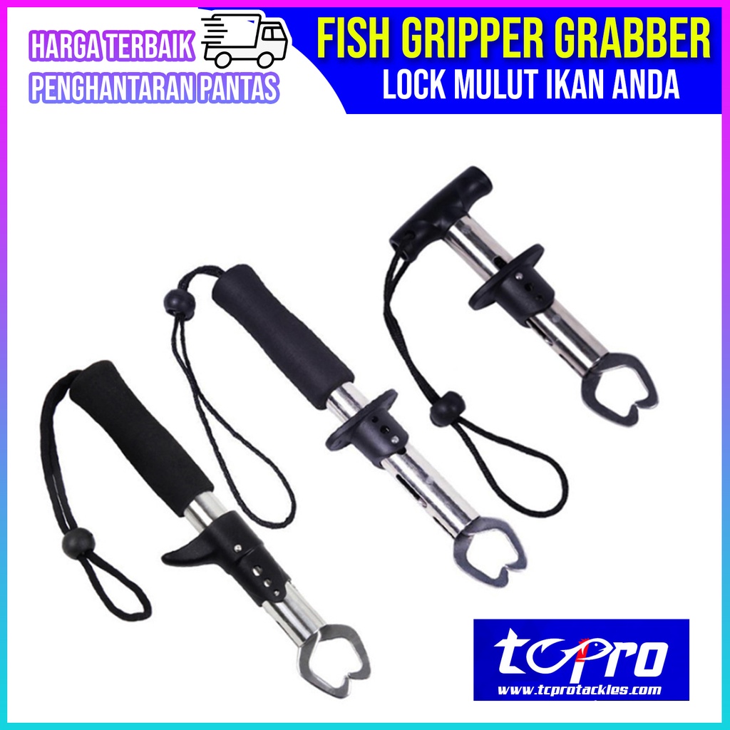 Stainless Steel Fish Lip Mouth Clamp Grabber Grip Gripper Lock for ...