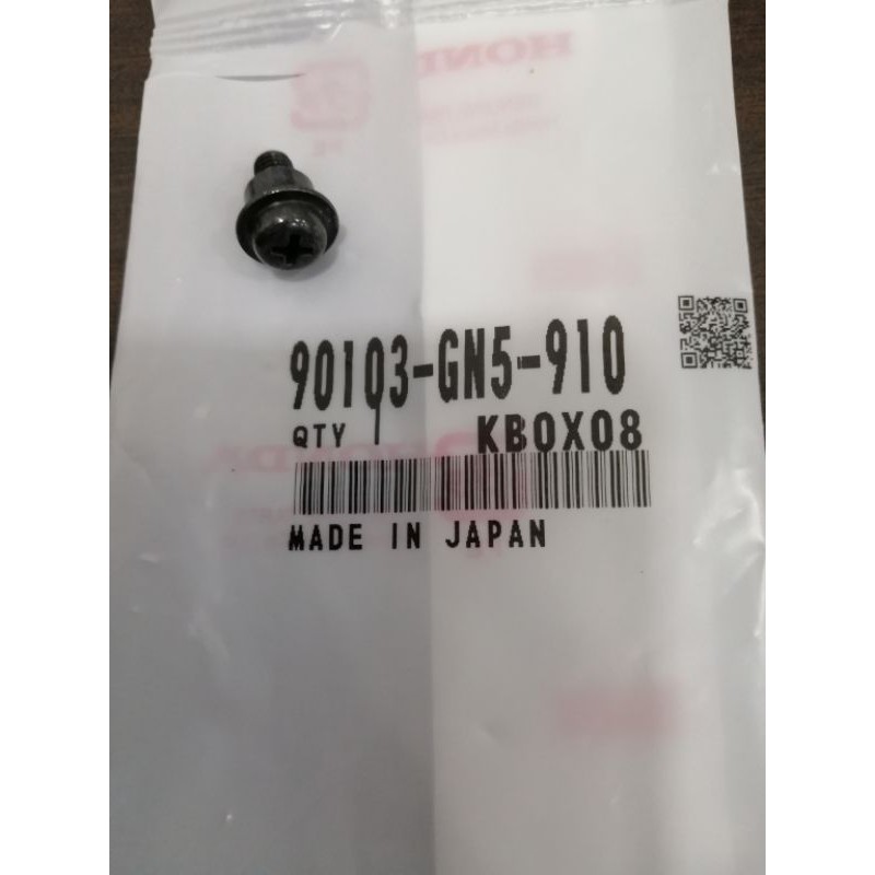 Skru Head Lamp Honda Gboj last model, EX5 Hp/Dream - 90103-GN5-910/ ...