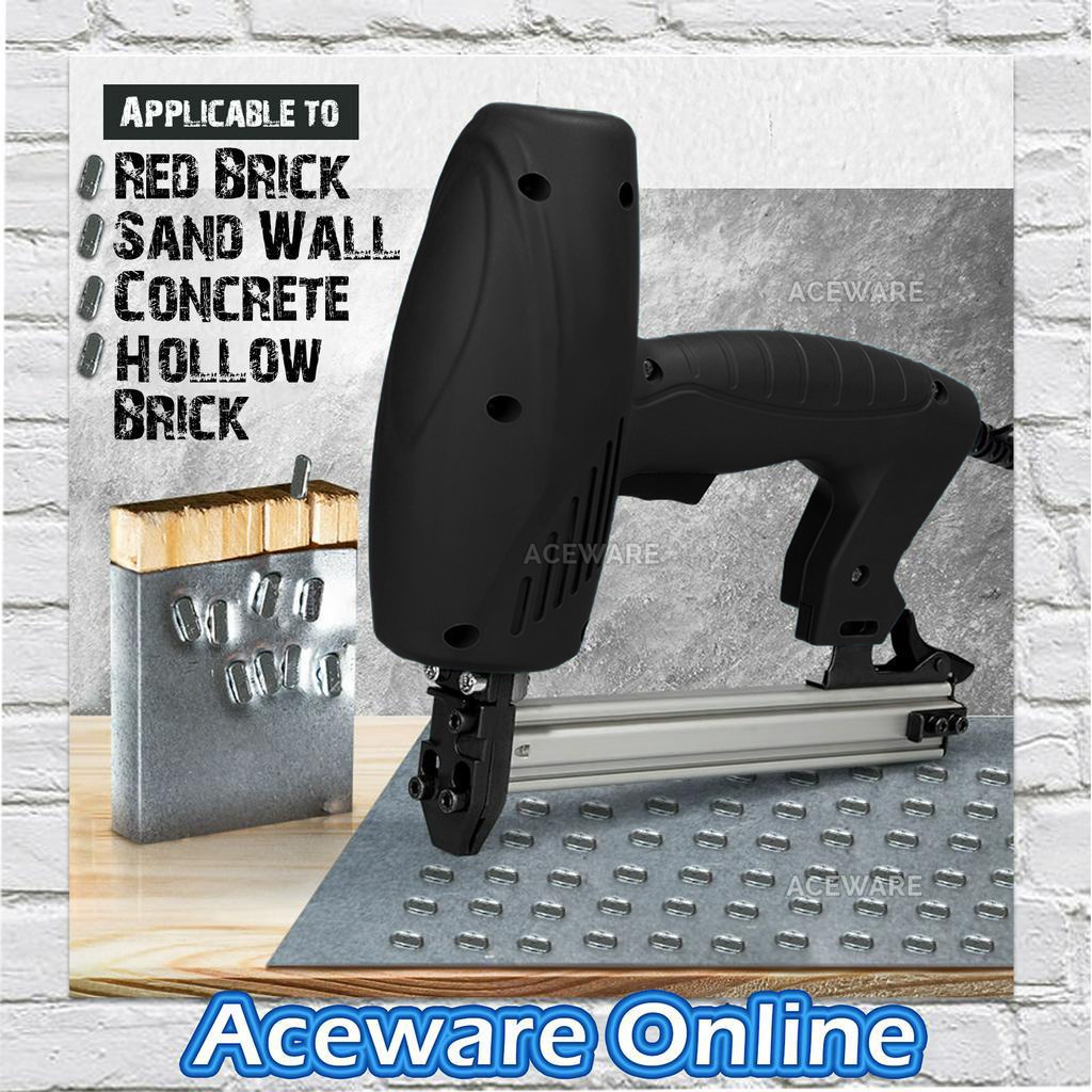 ST-18 Heavy Duty Electric Nailer Gun For Concrete Cement Steel Wall ...