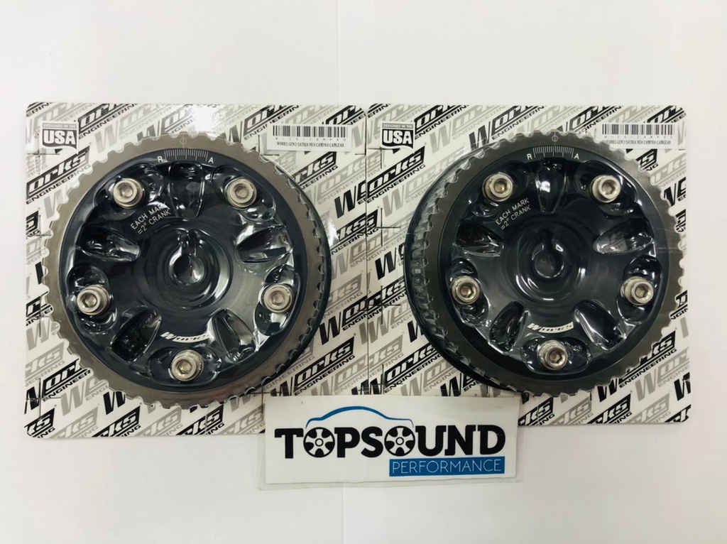 Works Engineering Adjustable Cam Pulley for Proton Campro / Gen2 ...