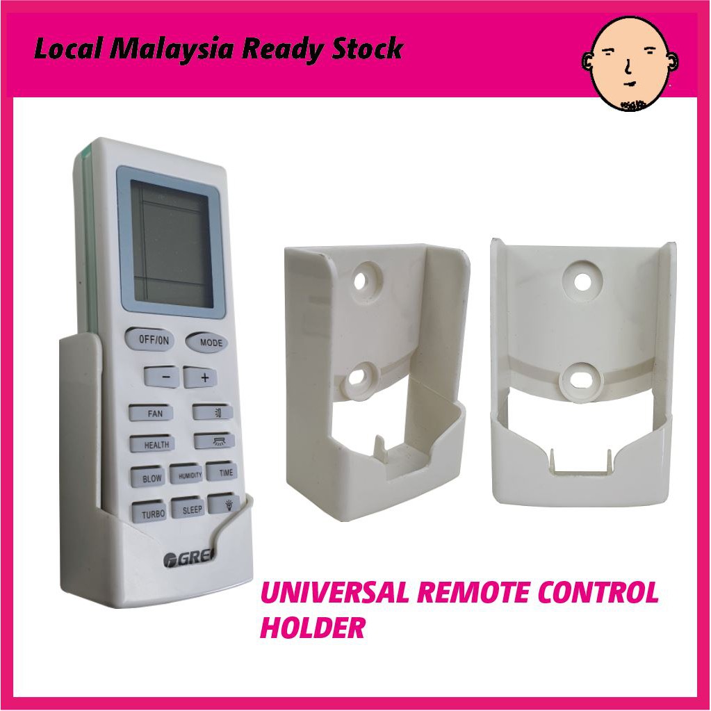 Universal Multi Air Cond Remote Control Holder Wall Mount | Shopee Malaysia