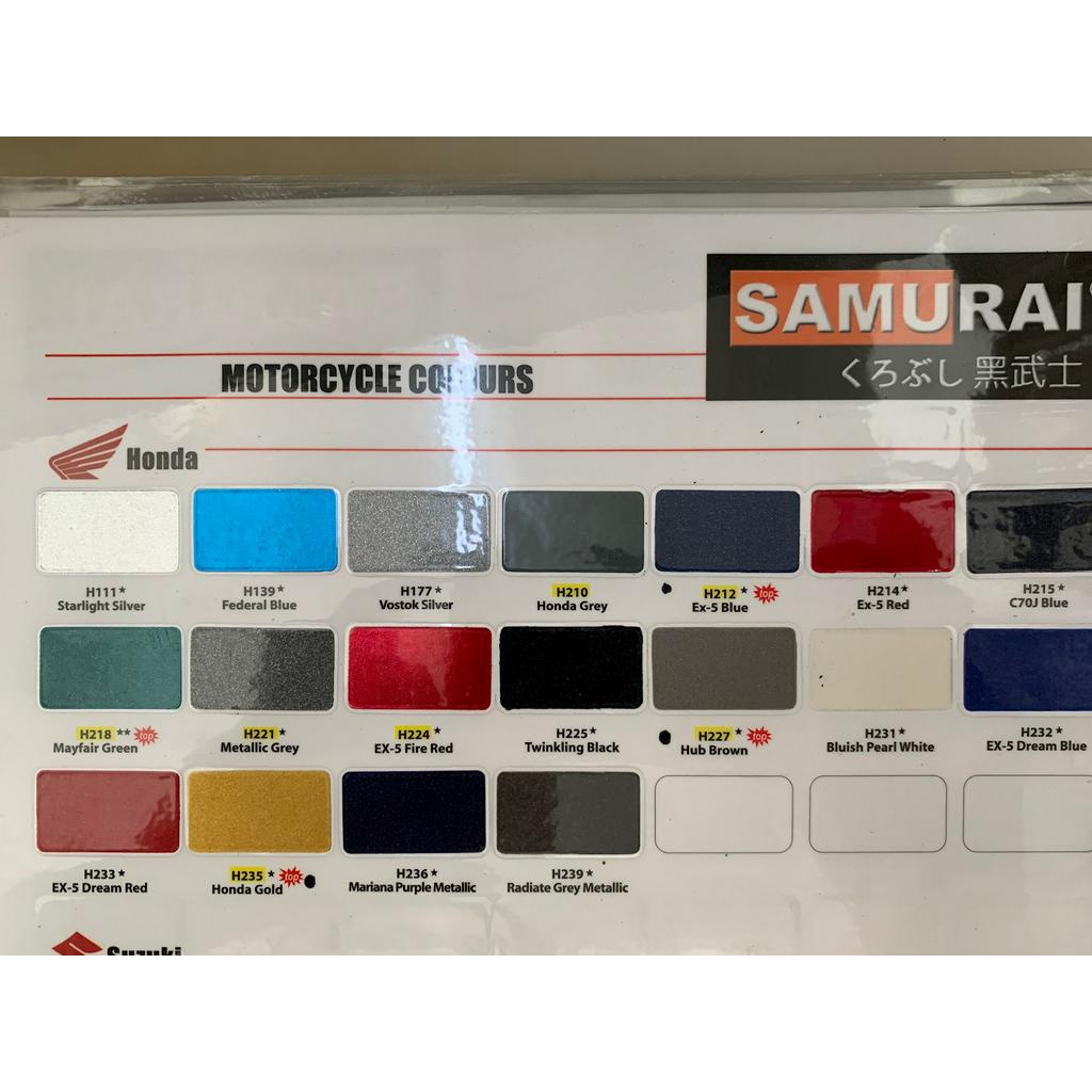 Samurai Honda Colour Spray - 400ML (Only West Malaysia) | Shopee Malaysia