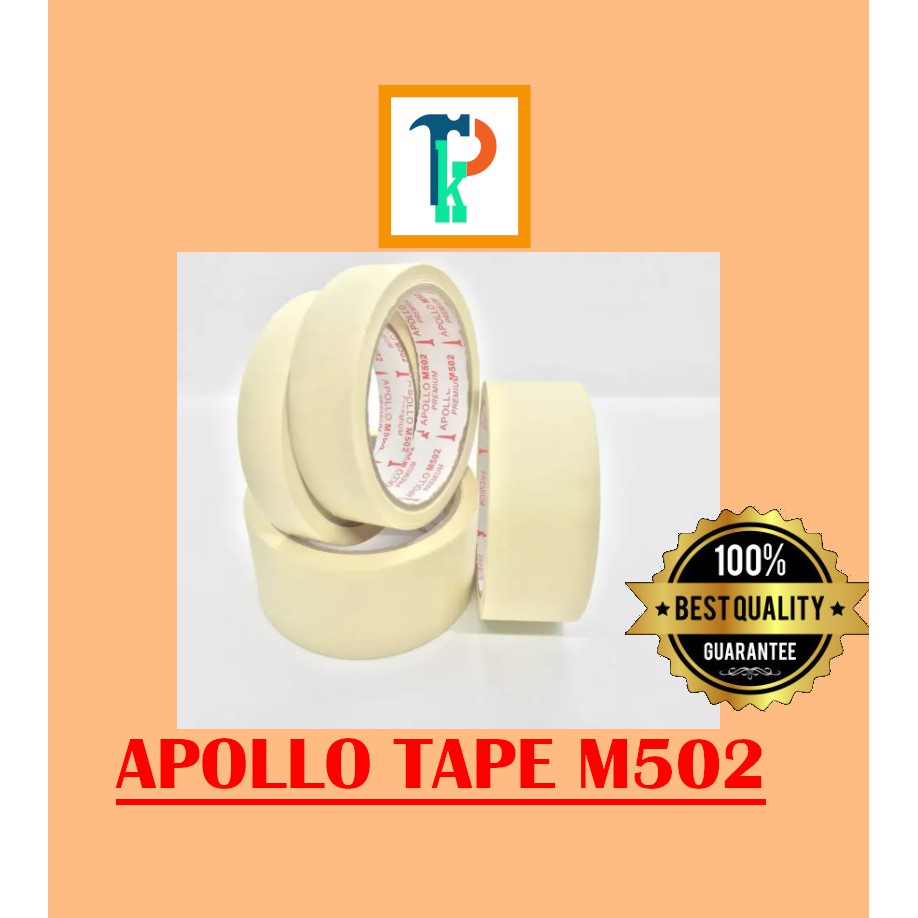APOLLO High Temperature Masking Tape M502/ Tape Kertas Tahan Panas ...