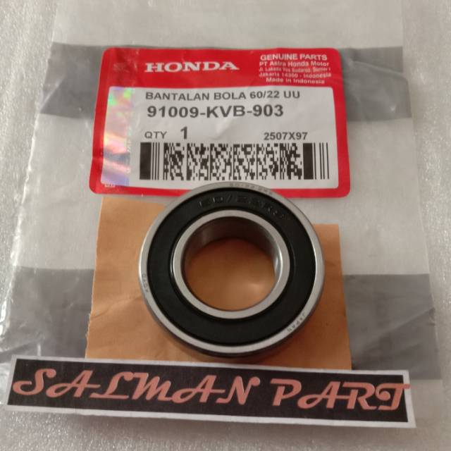 Bearing 60/22 rear axle Vario/Beat/Scoopy/Spacy (KVB) | Shopee Malaysia