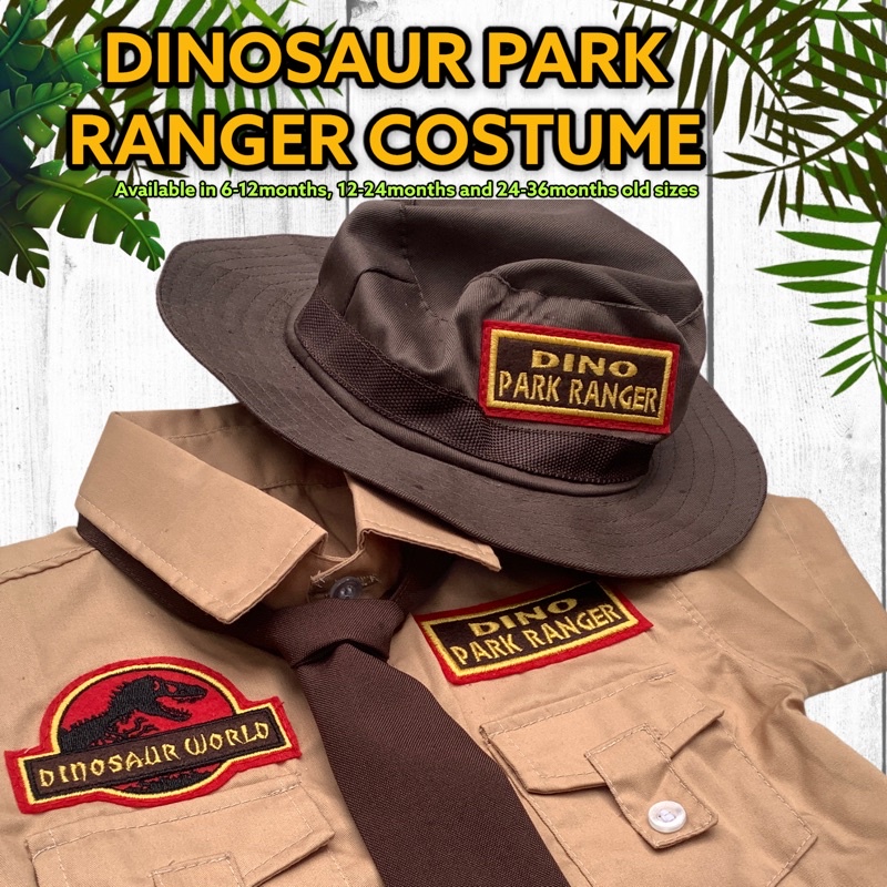 DINO WORLD PARK RANGER & CAKESMASH OUTFIT | Shopee Malaysia