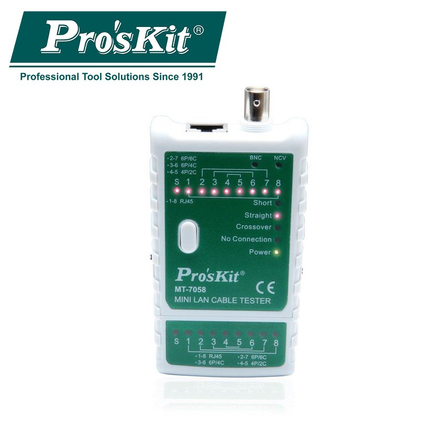 Pro'sKit MT-7058 Mini Lan Cable Tester | Shopee Malaysia