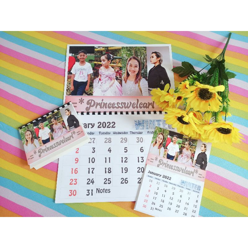 JEPR I 2026 Calendar / Personalize / Wall Calendar / Mini Desk Calendar ...