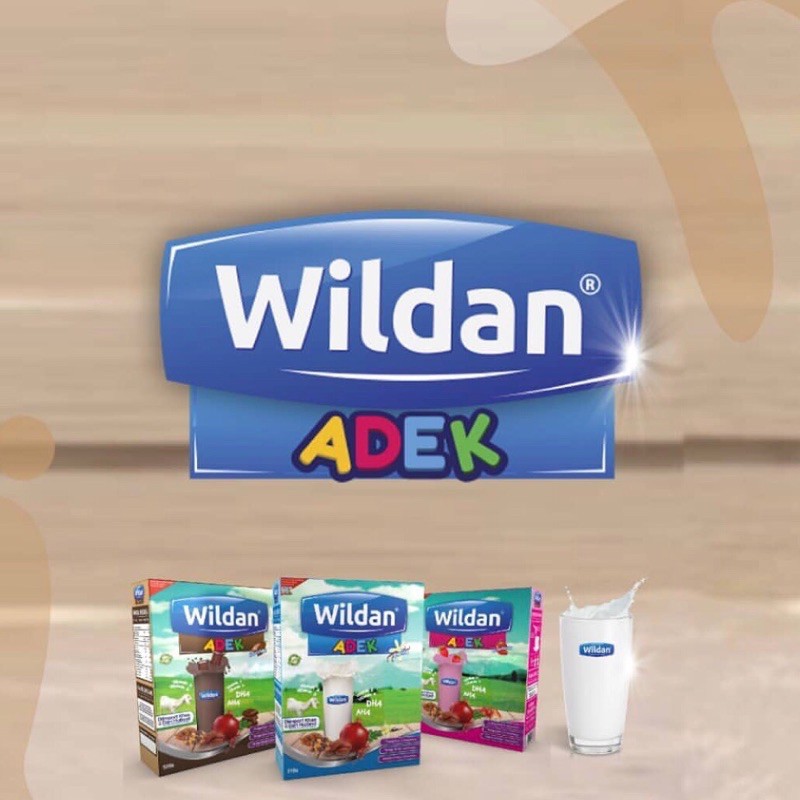 [FREE GIFT] WILDAN ADEK Vanilla / Coklat / Strawberi Susu Kambing ...