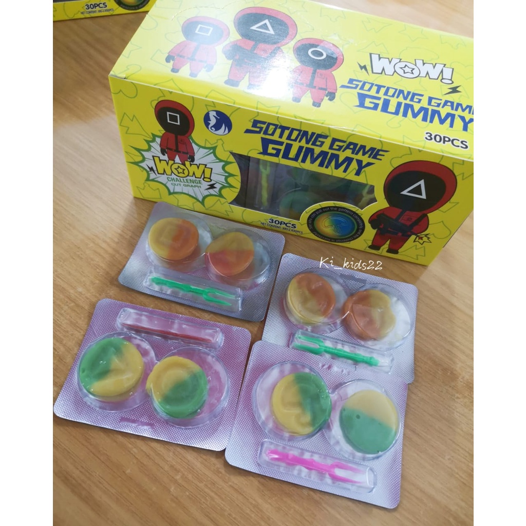 Halal (1Pcs) Sotong Game / Squid Game Gummy Chewy Candy Individual Pack ...