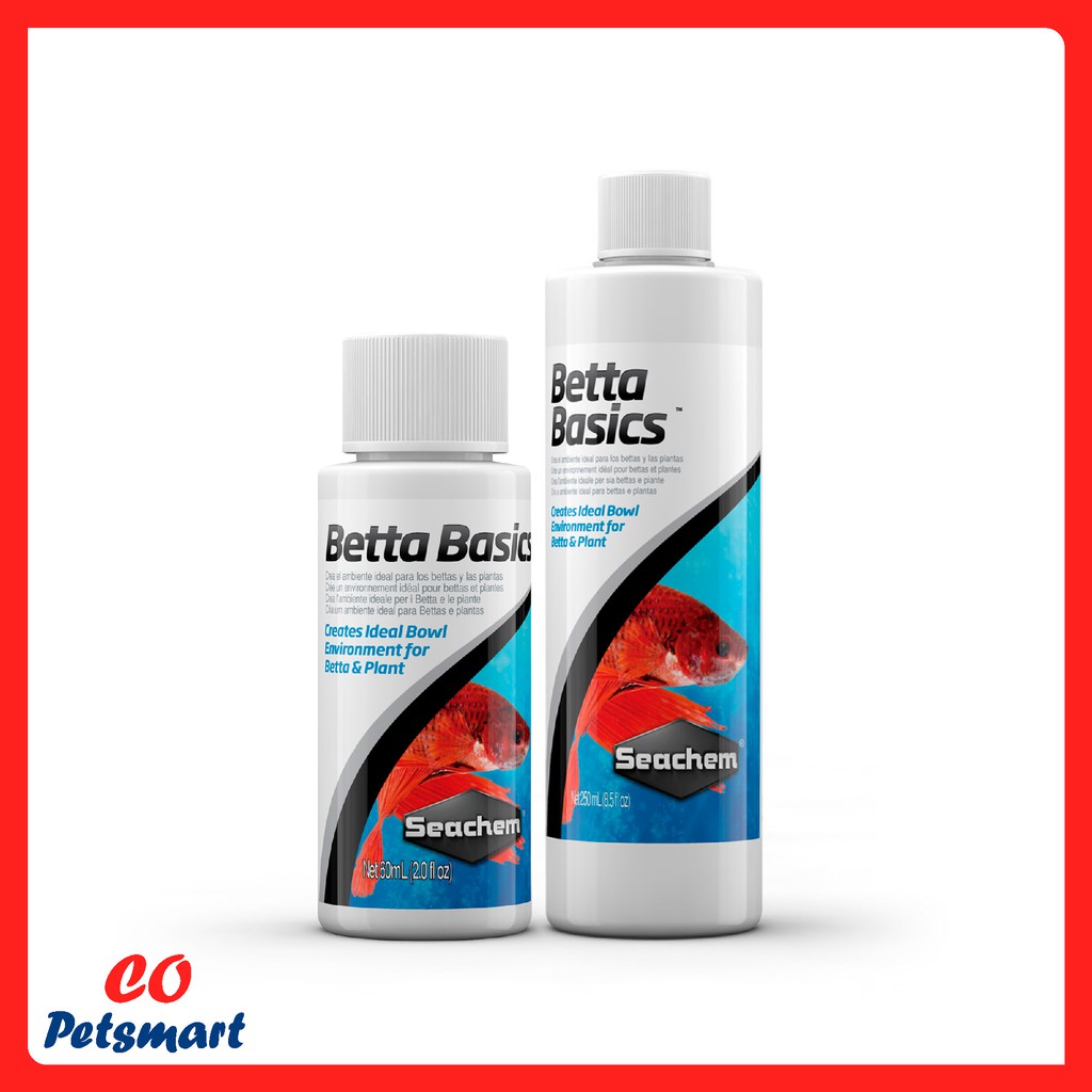 Seachem Betta Basics (60ml / 250ml) | Shopee Malaysia