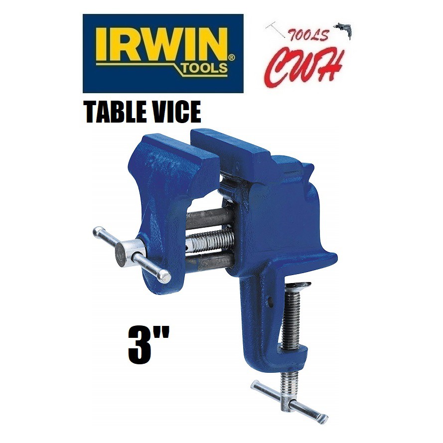 V75B IRWIN TABLE VICES 3" 75mm LOCKING CLAMPS VICE VISE CLAMP VISES ...