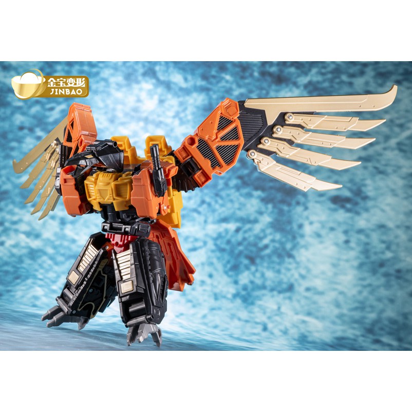 JinBao Transformable Robot - OVERSIZED KO MMC Predaking ,5-in-1 ...