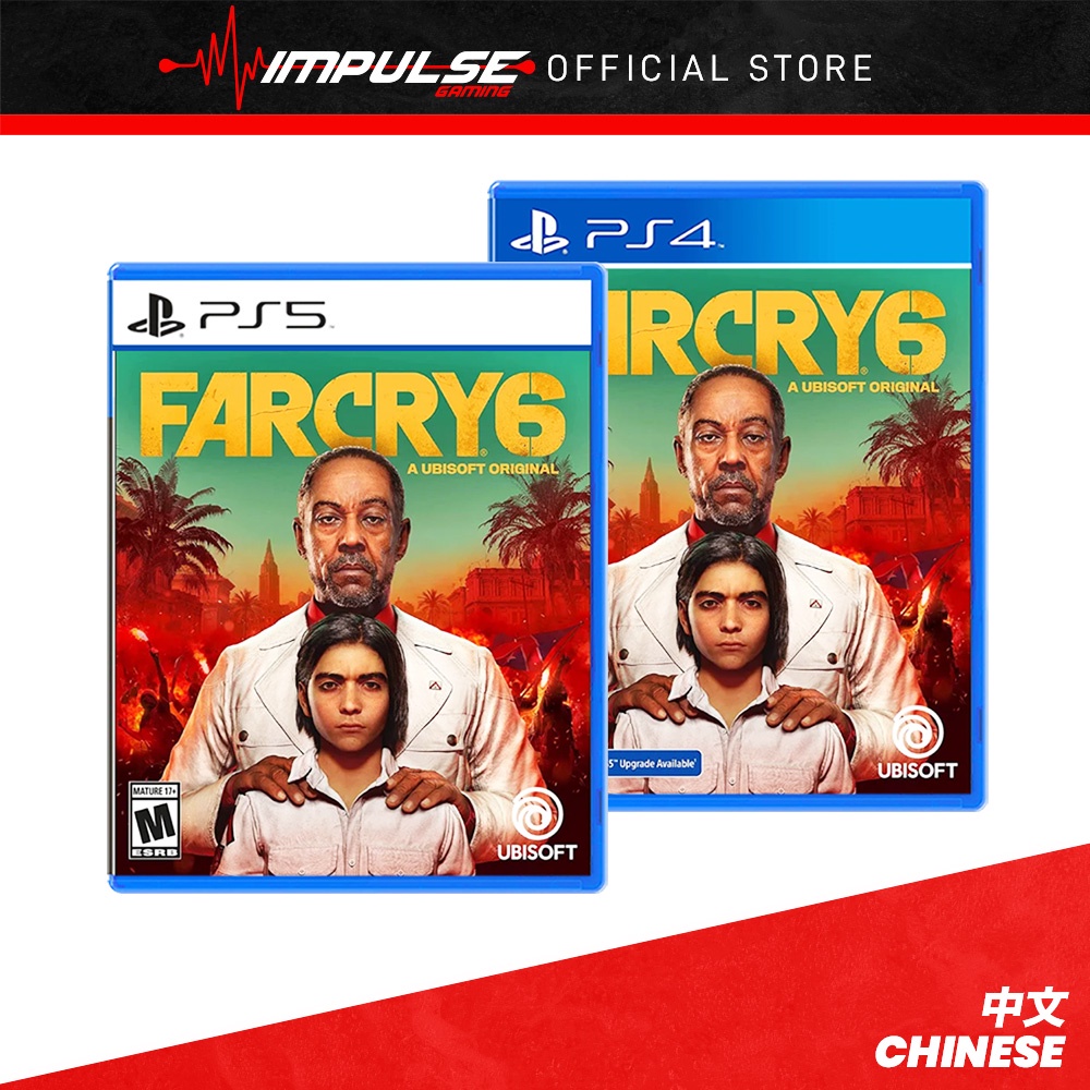 Ps4 Ps5 Far Cry 6 Standard Gold Edition Chi Eng Version Shopee Malaysia