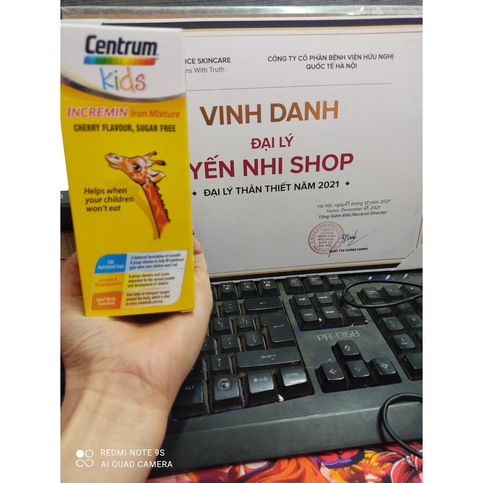 Centrum Kids incremin iron mixture syrup 200ml - new model | Shopee ...