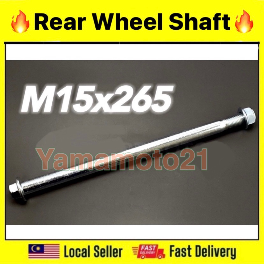 Rear Wheel Shaft FOR LC135 5S LC5S 55C RG110 RG Y110 BENELLI RFS150I ...