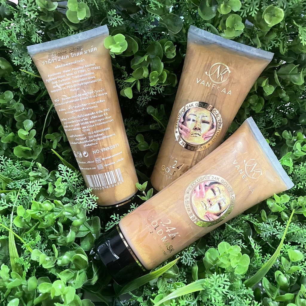 24K GOLD MASK VANEKAA ORIGINAL PEEL OFF MASK | Shopee Malaysia