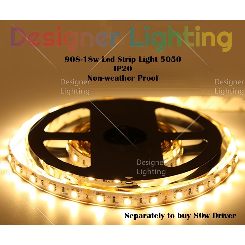 Designer Lighting from 5 meter LED Strip Light 5050 IP20 with ...