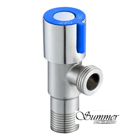 SUS304 Angle Valve injap sudut Injap Sudut Quarter Turn Angle Valve 1/2 ...