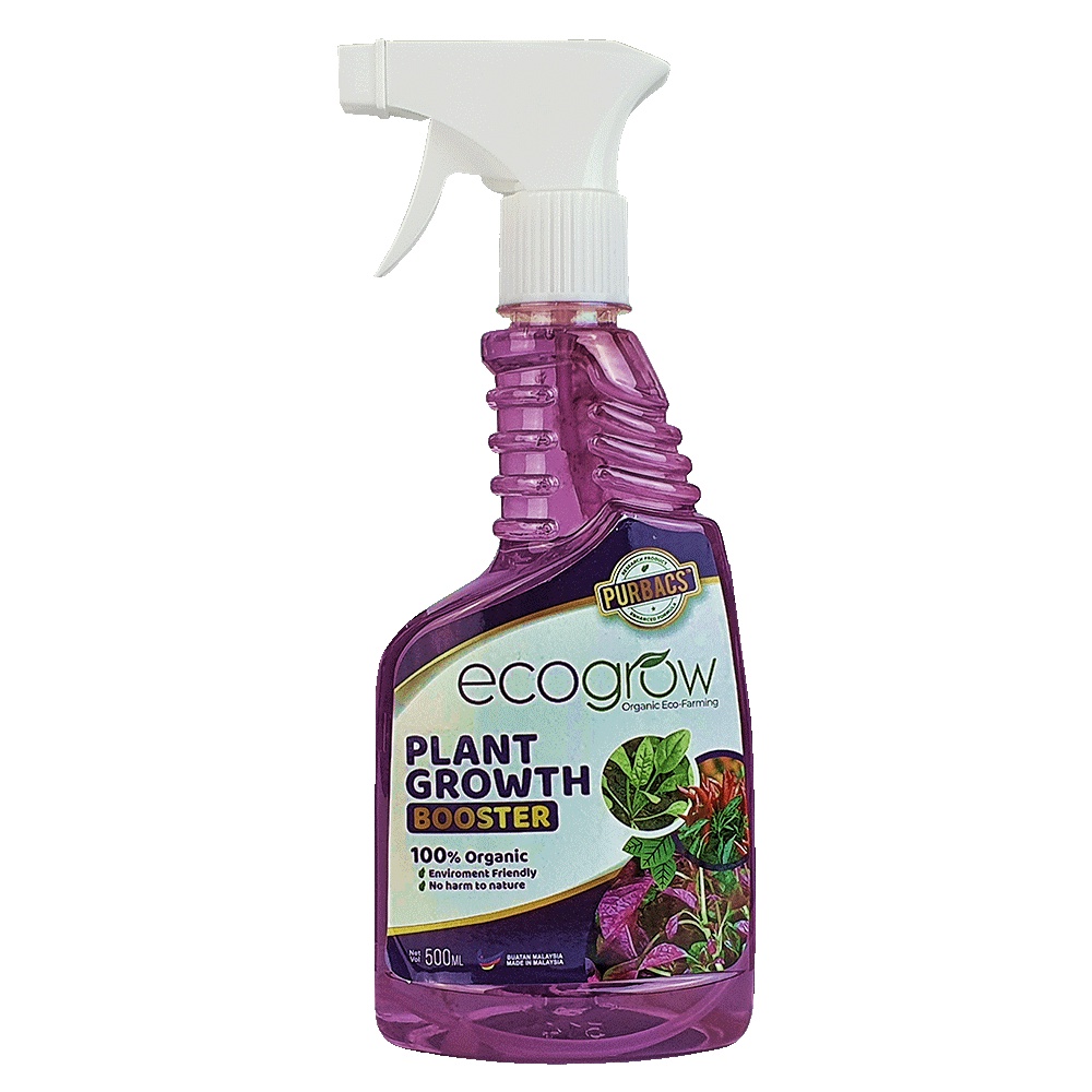 Ecogrow Plant Growth Booster Baja Keladi Daun Organic Spray Foliar Fertilizer Nutrient Plant ...