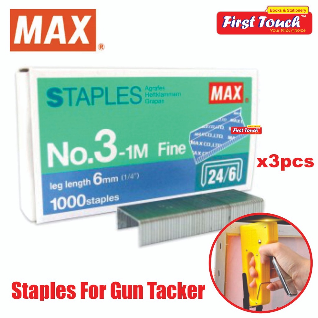 KIDARIO Gun Tacker TG-808 Stapler Gun Tacker MAX 1208F Staples Bullet ...