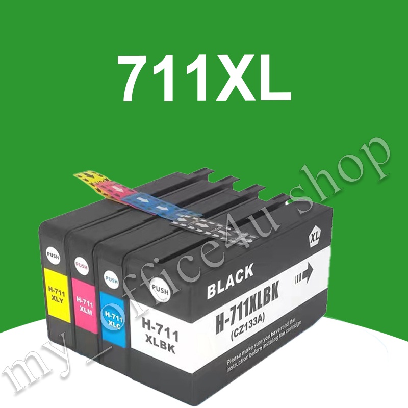 Compatible HP 711 ink HP 711XL black HP711XL HP 711 XL Ink Cartridge ...