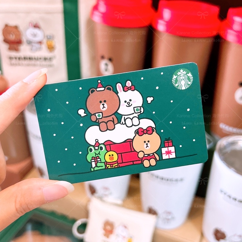 [ReadyStock]Starbucks Malaysia x Line Friends 2021 Series Card 马来西亚🇲🇾 ...