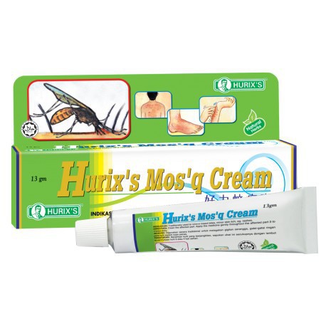 Hurix's Mos-q Cream 13g (Soothe Mosquito Bite) | Shopee Malaysia