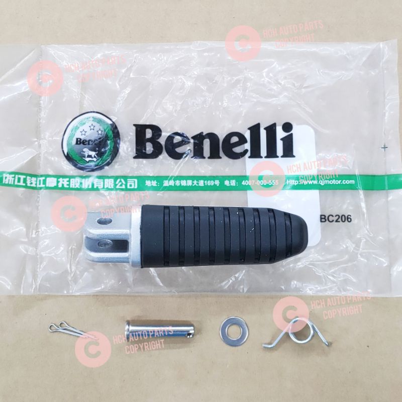 FRONT FOOTREST (LH&RH) - BENELLI - RFS 150i/ R18i (100% Q.J BENELLI ...