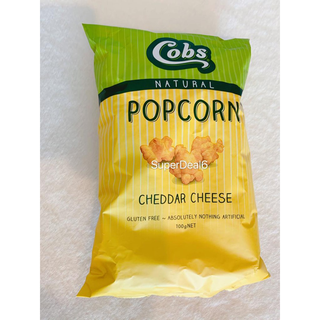Cobs Natural Popcorn Cheddar Cheese 100g | Shopee Malaysia