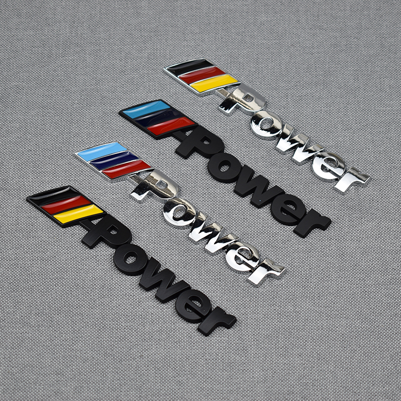 *Ready Stock*3D Original M-power Logo Aluminum Side Board Bmw X 3 X 6 M ...