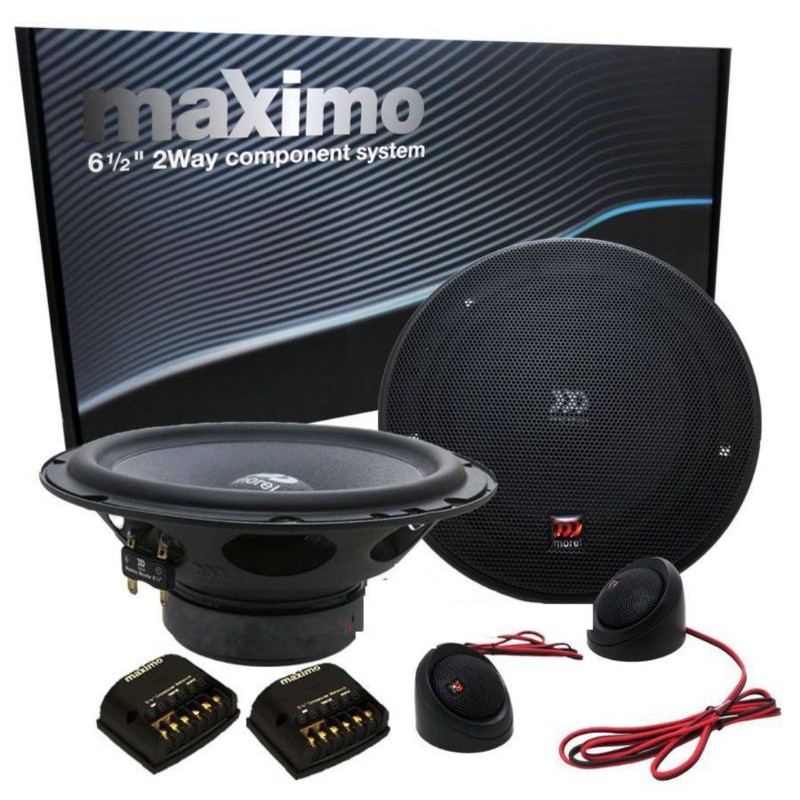 Morel Maximo Series 6" 2-WAY Component System Car Speaker Component ...