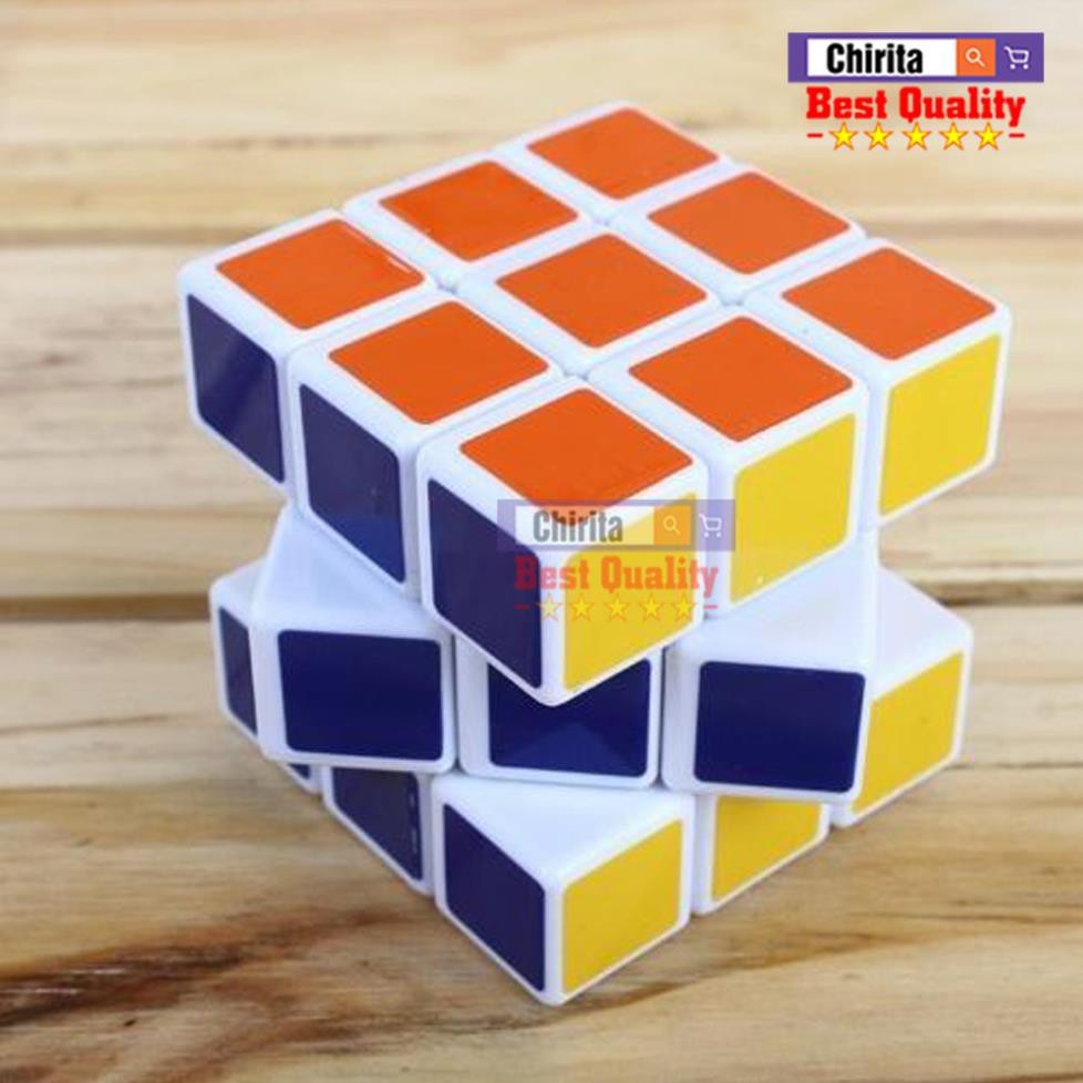 Rubik 3x3x3 Magic Cube Premium White Border - Rubik 3x3 Professional ...