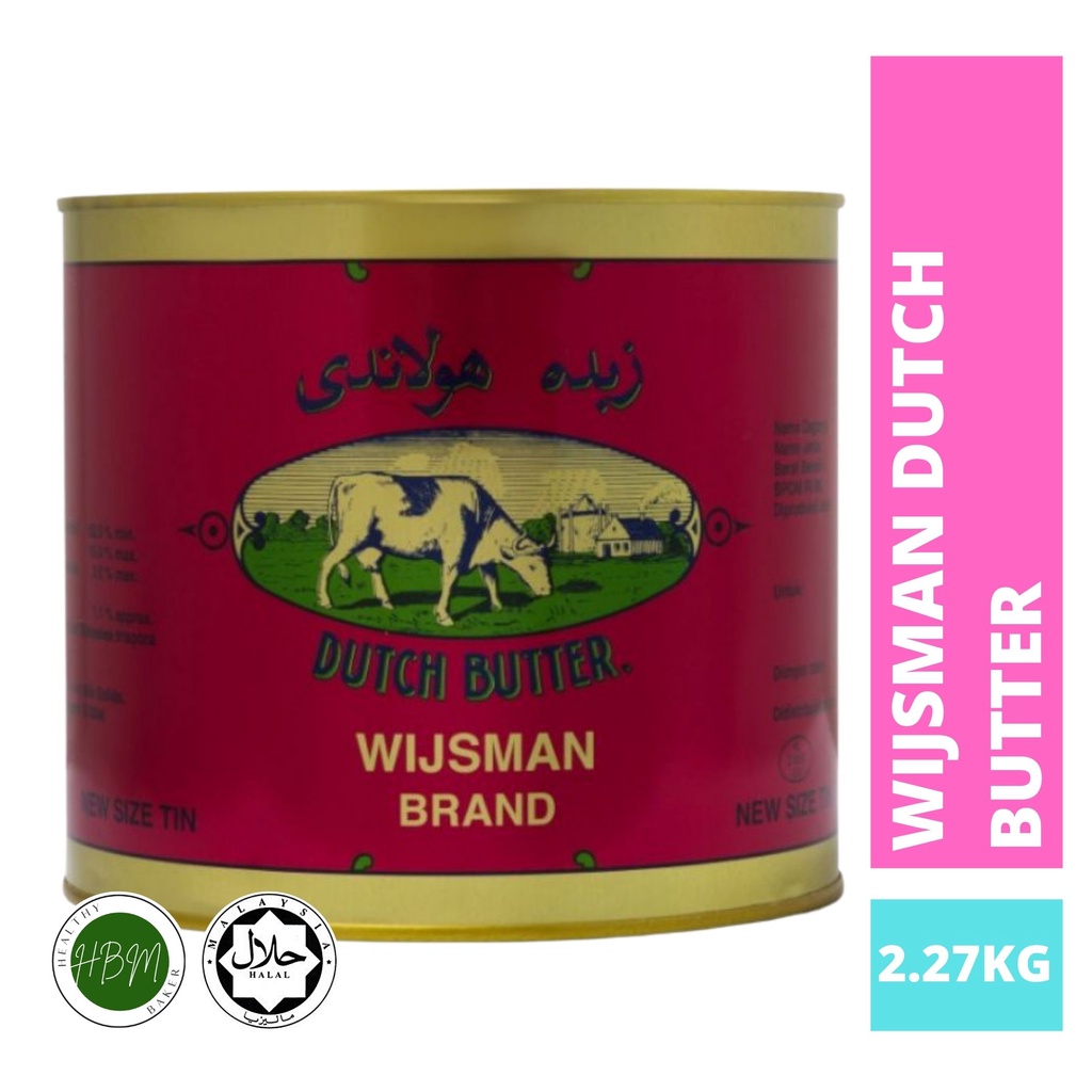 WIJSMAN DUTCH BUTTER 200G/454G/1KG/2.27KG | Shopee Malaysia