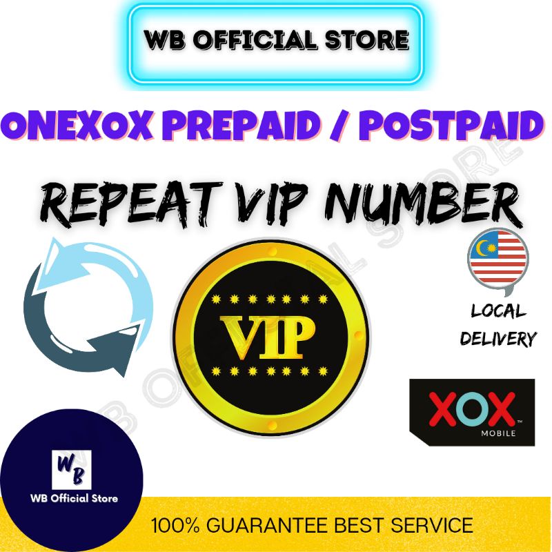 VIP Number Prepaid nombor cantik *repeat mirror number | Shopee Malaysia