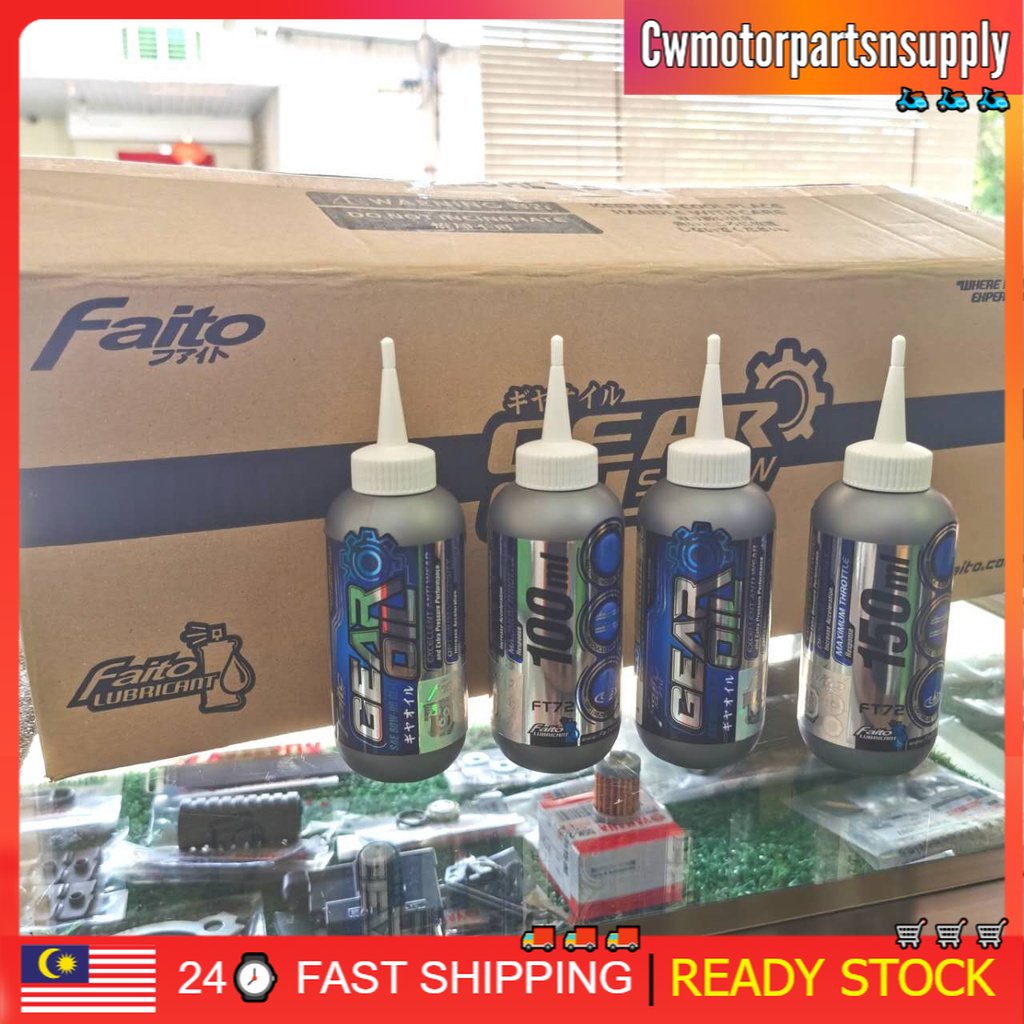 FAITO GEAR OIL RACING FAITO GEAR OIL FAITO RACING 100ML 150ML TAMBAH ...