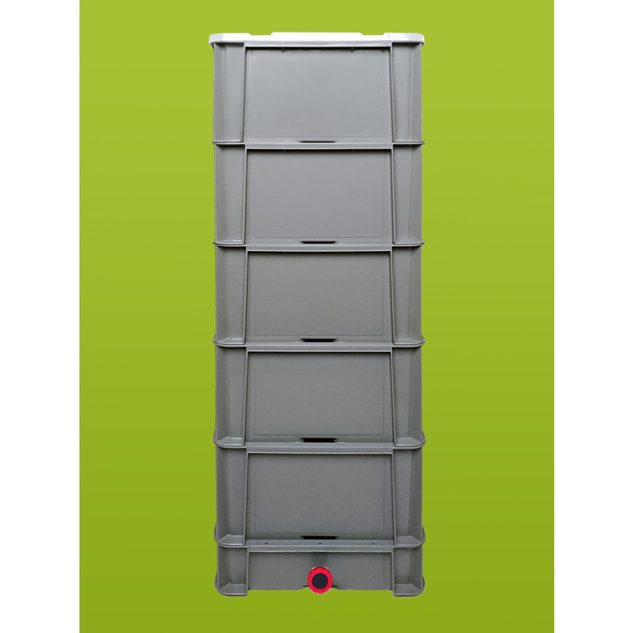 Composting Container 15 Liter Compost Bin Kitchen Scraps Composter Food ...