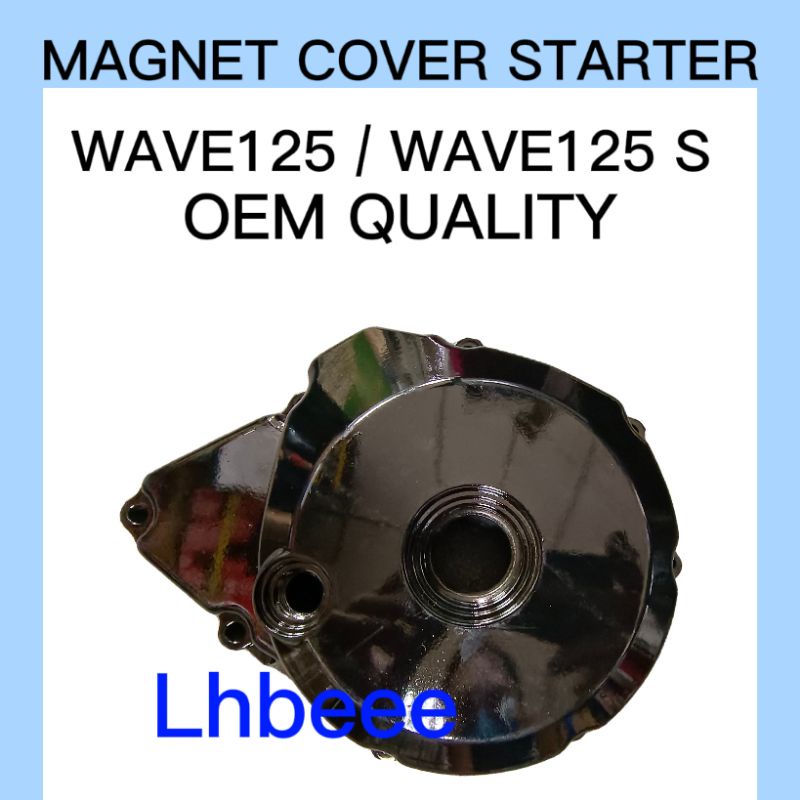 WAVE 125 /WAVE125 S MAGNET COVER STARTER ( BLACK ) | Shopee Malaysia