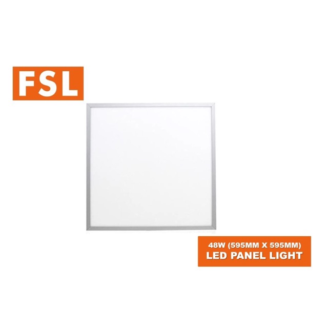 FSL 595mm X 595mm LED Panel Light | Shopee Malaysia