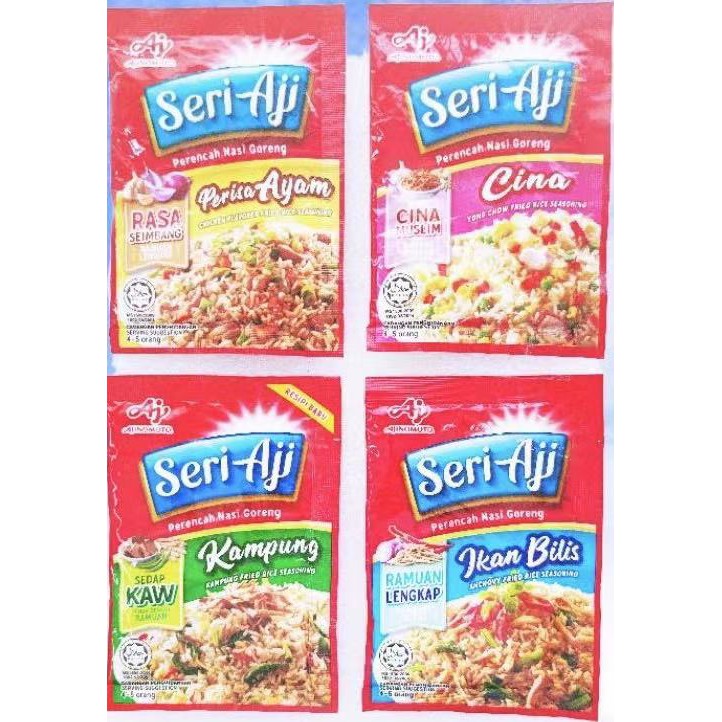 Ready Stock- AJINOMOTO Seri Aji Perencah Rempah Gorengan (72g) | Shopee ...