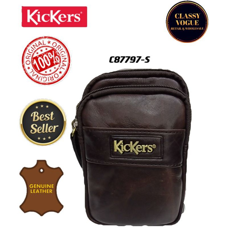 💯 Original brand KicKers pouch bag | Shopee Malaysia