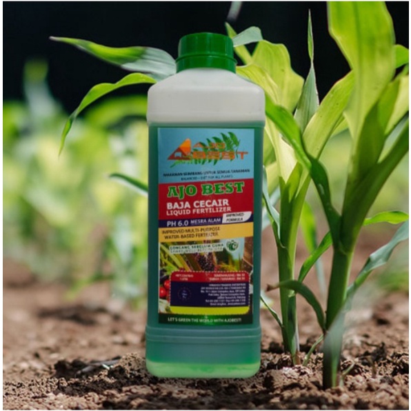 AJO BEST Baja Cecair/Liquid Fertilizer Organic -1 Liter | Shopee Malaysia
