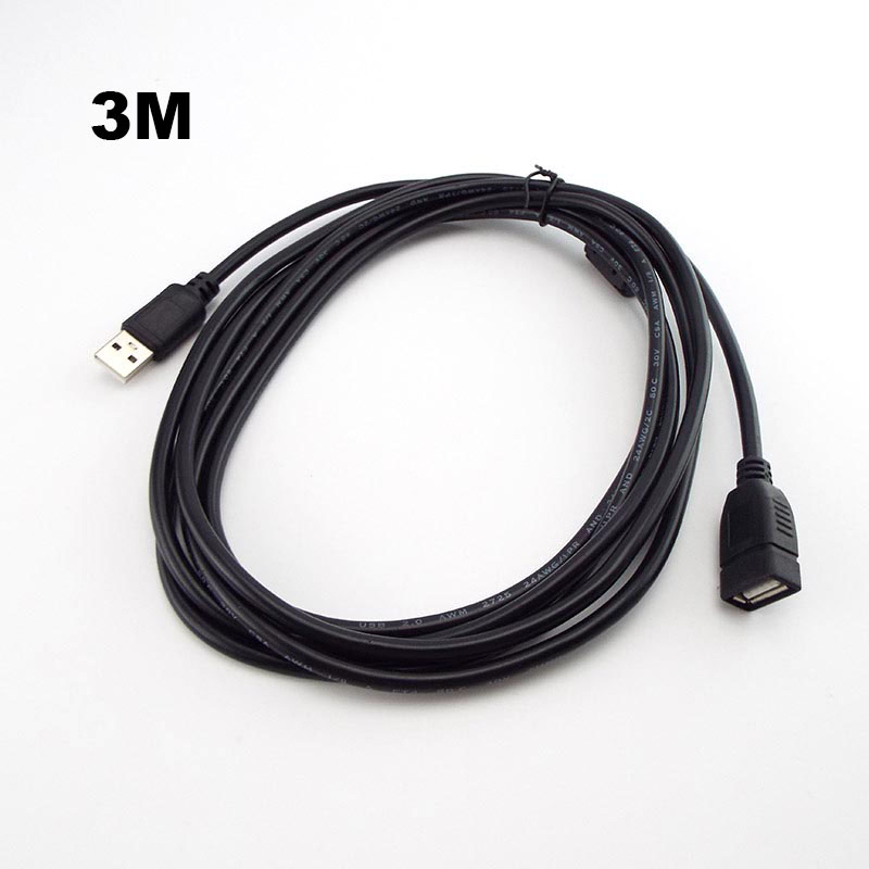 1.5M 3M 5M 10M Male To Female USB Cable USB 2.0 A/F High Speed Data ...