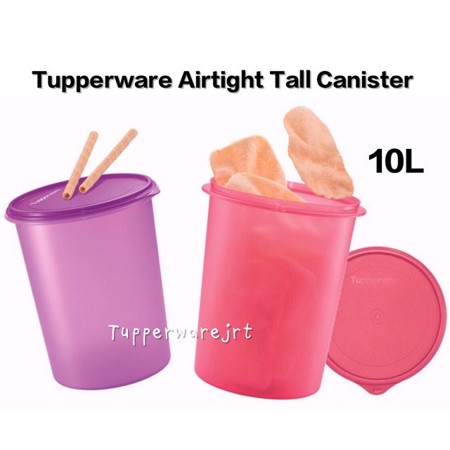 Tupperware Tall Canister 10L x 1pc | Shopee Malaysia