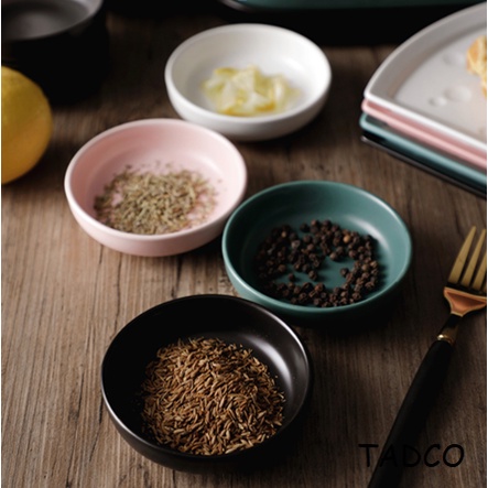 [READY STOCK] Colourful Ceramic Sauce Plate | Shopee Malaysia