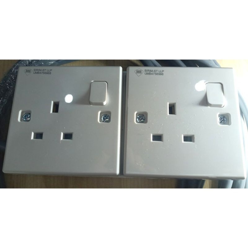 HIGH QAULITY 2 WAY EXTENSION WIRE SOCKET WITH PURE COPPER WIRE | Shopee ...