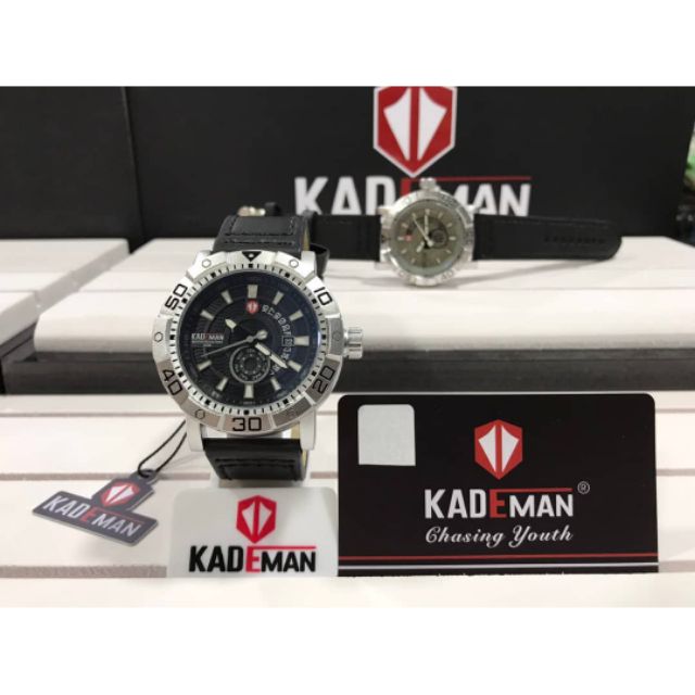 KADEMAN ORIGINAL BRAND WATCH (BlackSilver) | Shopee Malaysia