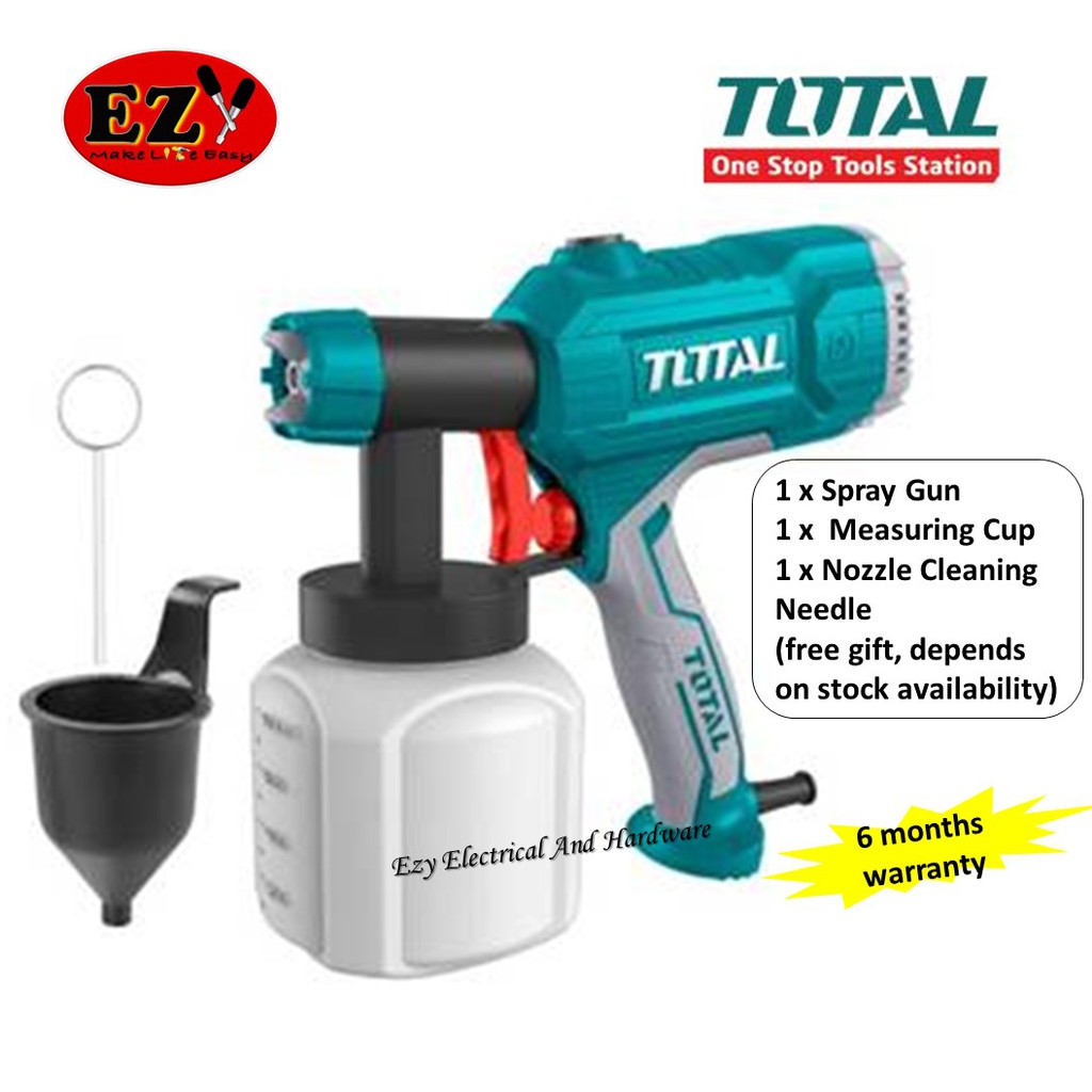 TOTAL ELECTRIC SPRAY GUN TT3506 (450watt new model) | Shopee Malaysia